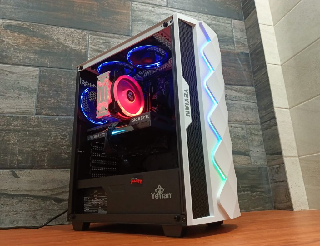 Barbarian ABYSS WHITE PCMR – INTEL CORE i7 10700F & RTX 3060 12GB – DAVARO