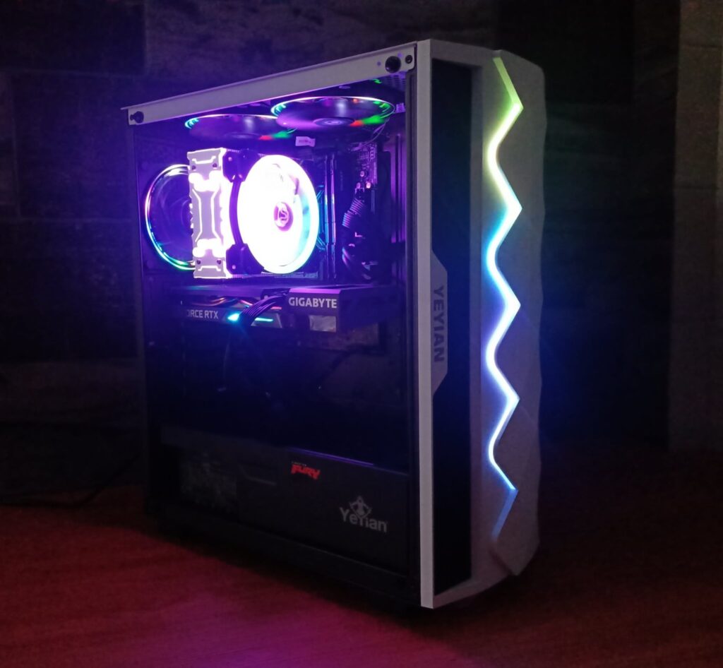 Barbarian ABYSS WHITE PCMR – INTEL CORE i7 10700F & RTX 3060 12GB – DAVARO