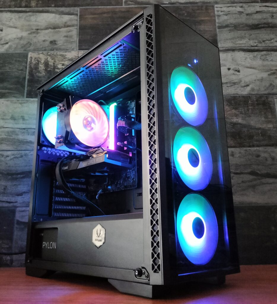 CRYSTAL DELUXE PCMR – INTEL CORE i7 11700F & RTX 3060 12GB – DAVARO